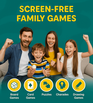 Unplug & Reconnect: 7 Screen-Free Games Kids Will Love – Dry Eye Masks ...