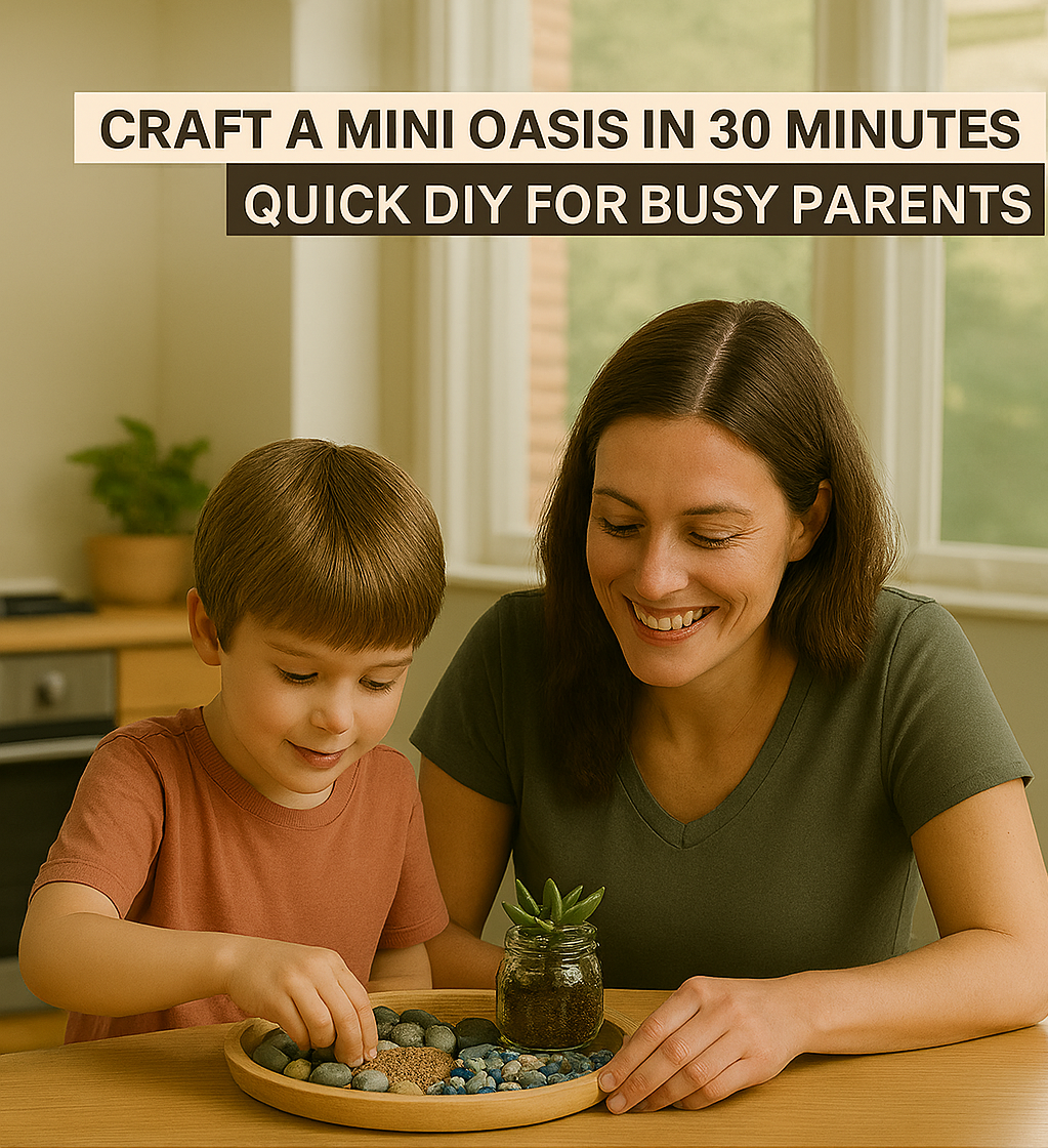 Craft a Mini Oasis in 30 Minutes: Quick DIY for Busy Parents – Dry Eye ...
