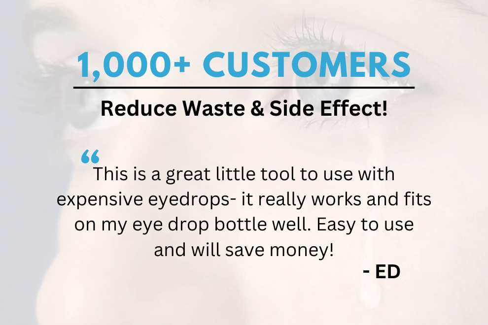NanoDropper: Save Big on Expensive Eye Drops by Making Drops Smaller ...